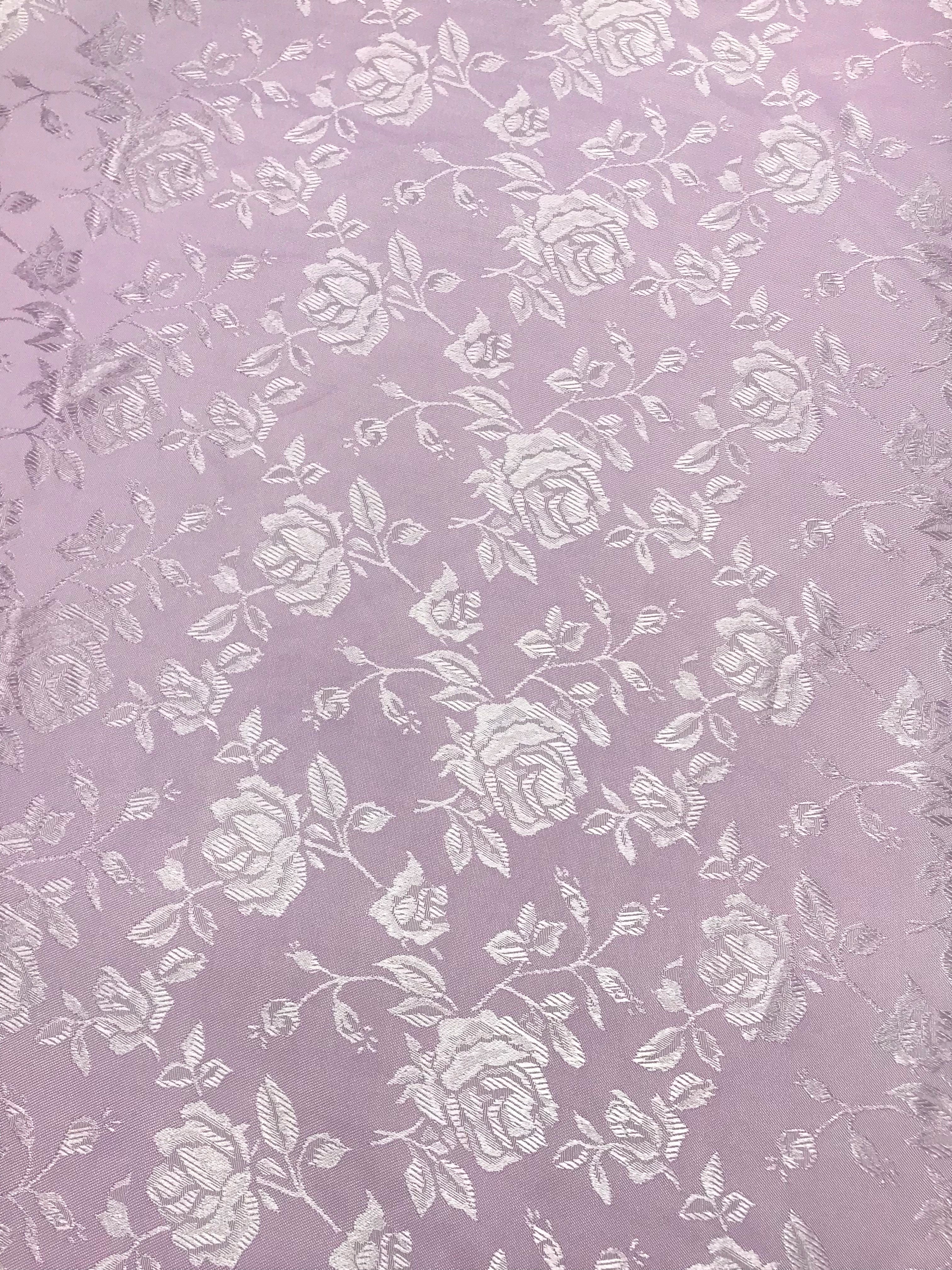 Lavender Jacquard Satin – Sal Tex Fabrics, Inc.
